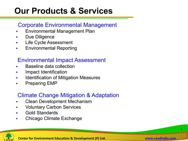 Ceed corporate presentation | PPT