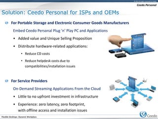 Ceedo - the Flexible Desktop | PPTX