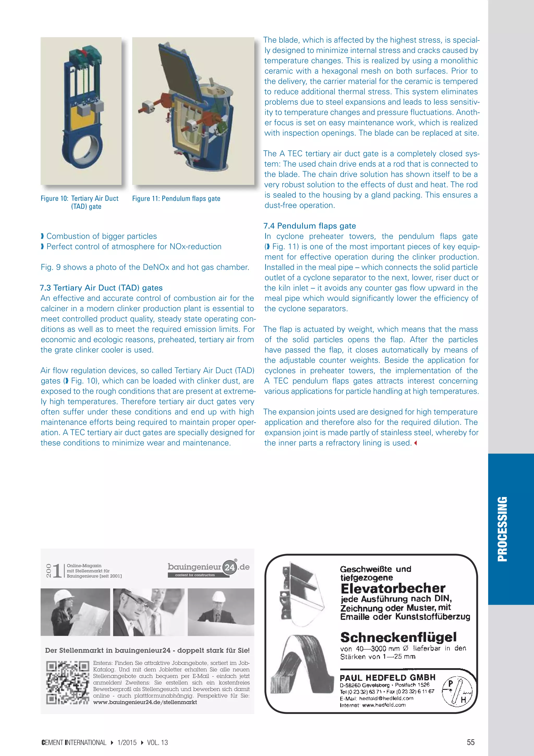 Calciner modification including a new hot gas chamber by Buzzi Cement ...