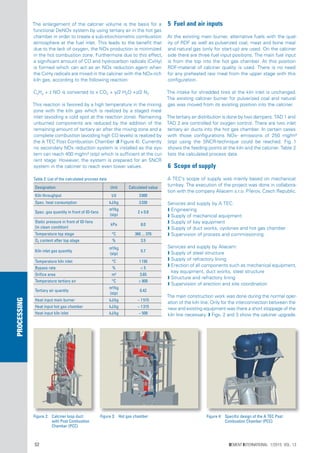 Calciner modification including a new hot gas chamber by Buzzi Cement ...
