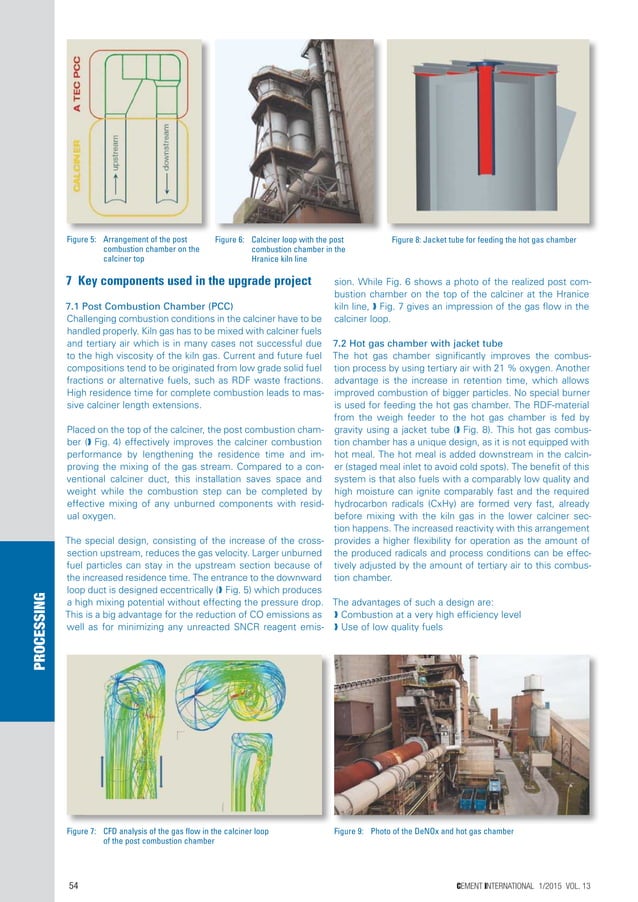 Calciner modification including a new hot gas chamber by Buzzi Cement ...