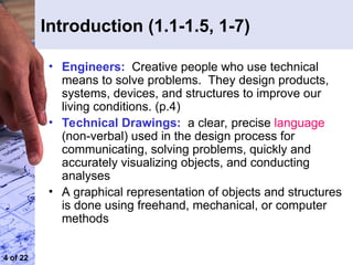 Comprehensive Introduction to Engineering Drawing and CAD Techniques | PPT