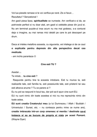 Ce este de fapt depresia | DOC