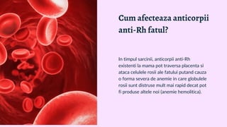 Ce reprezinta rezusul factor , biologie clasa 11 | PPT
