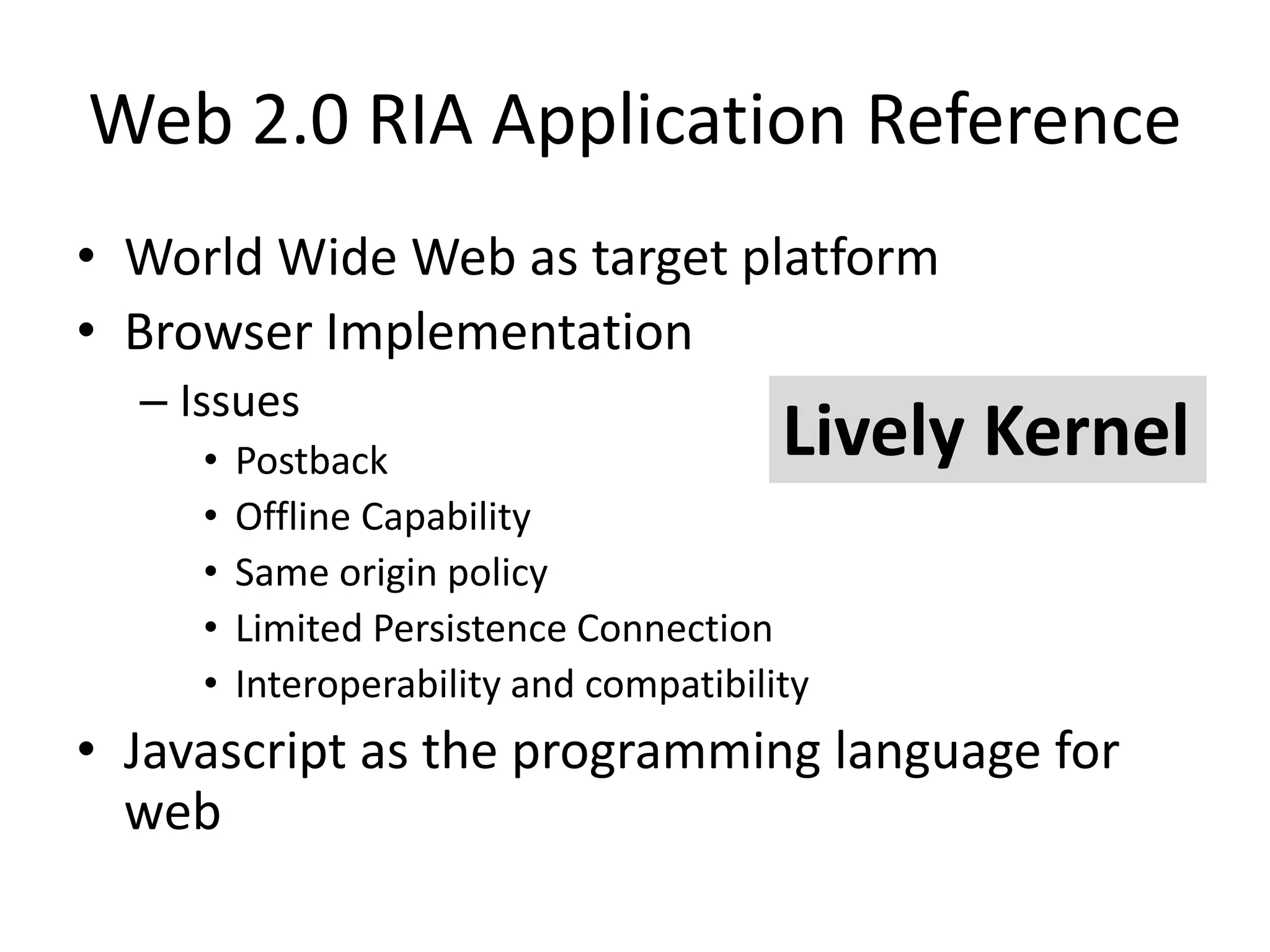 Rich Internet Application (RIA) New Dimension With HTML5, CSS3 and ...