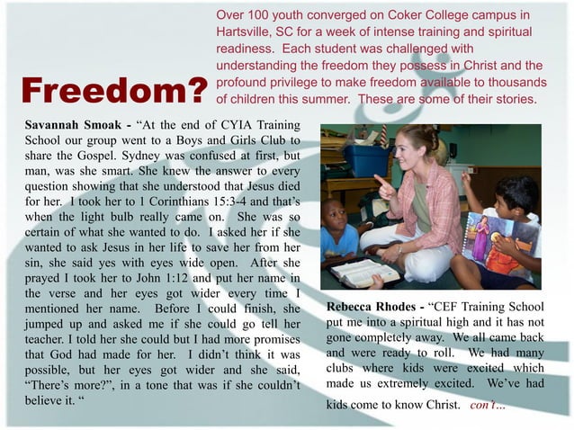 Cef State Newsletter Fall 2007 | PPT