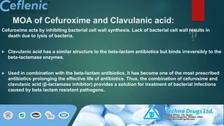 Ceflenic (Cefuroxime + Clavulanic Acid by Techno Drugs Ltd.) | PPTX
