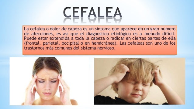 Cefalea, acufenos, vertigo