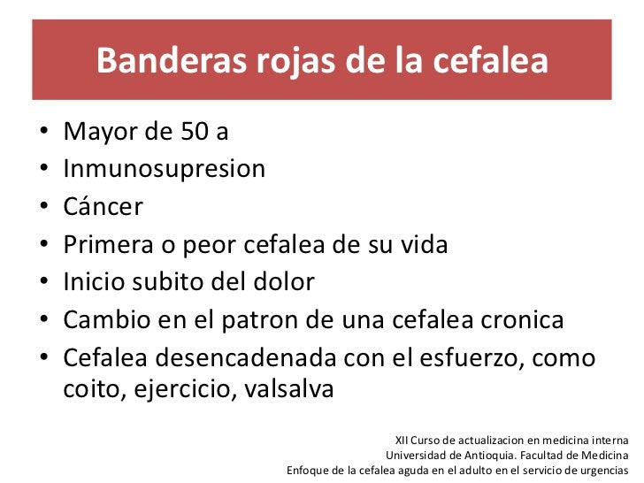 Cefalea 2011