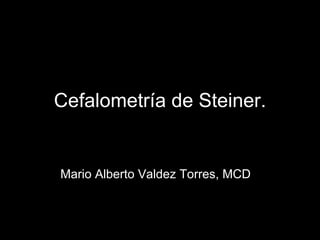 Cefalometria de Steiner | PPT
