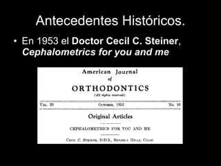 Cefalometria de Steiner | PPT
