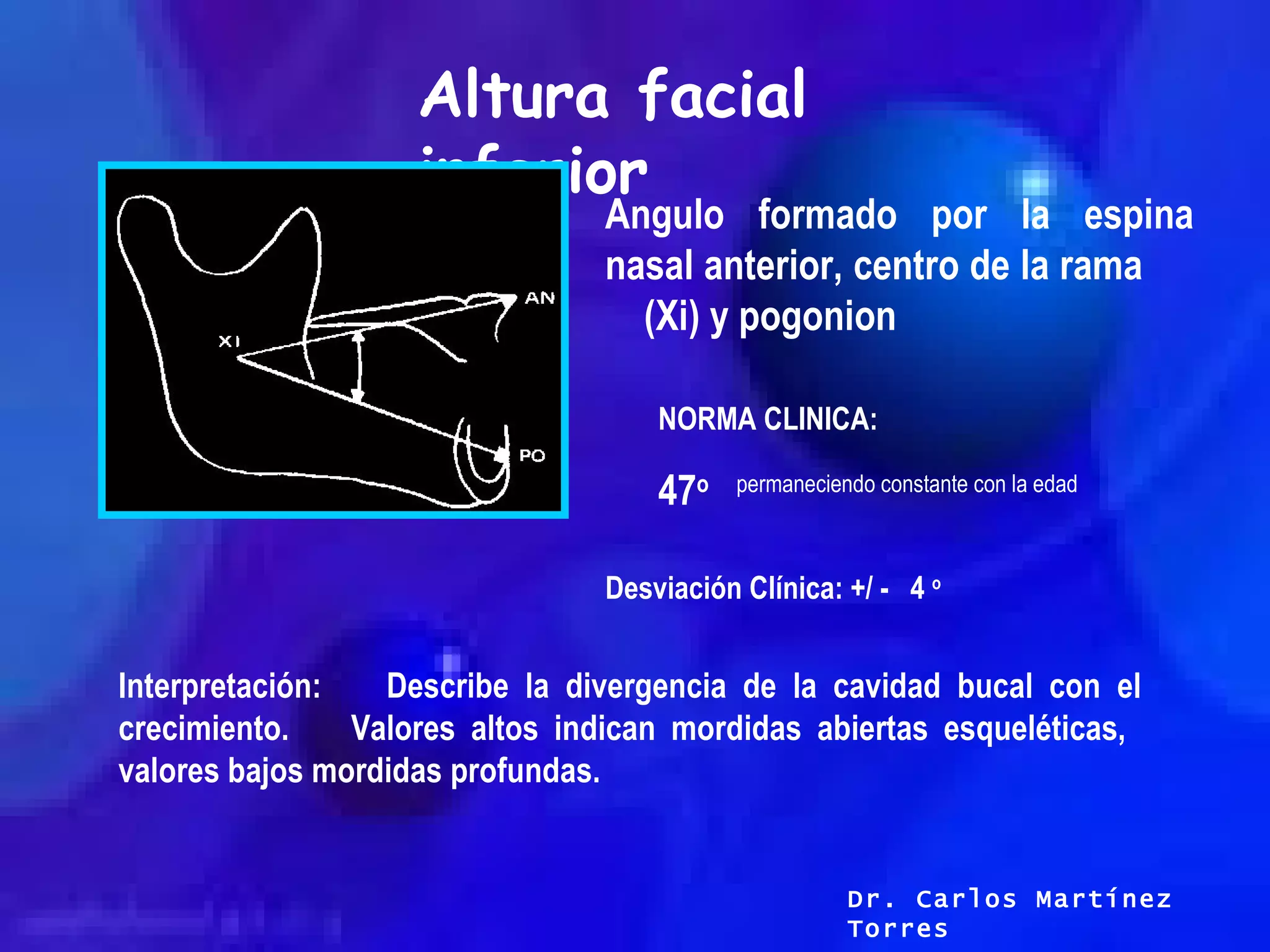 CEFALOMETRIA DE RICKETTS, LATERAL | PPT