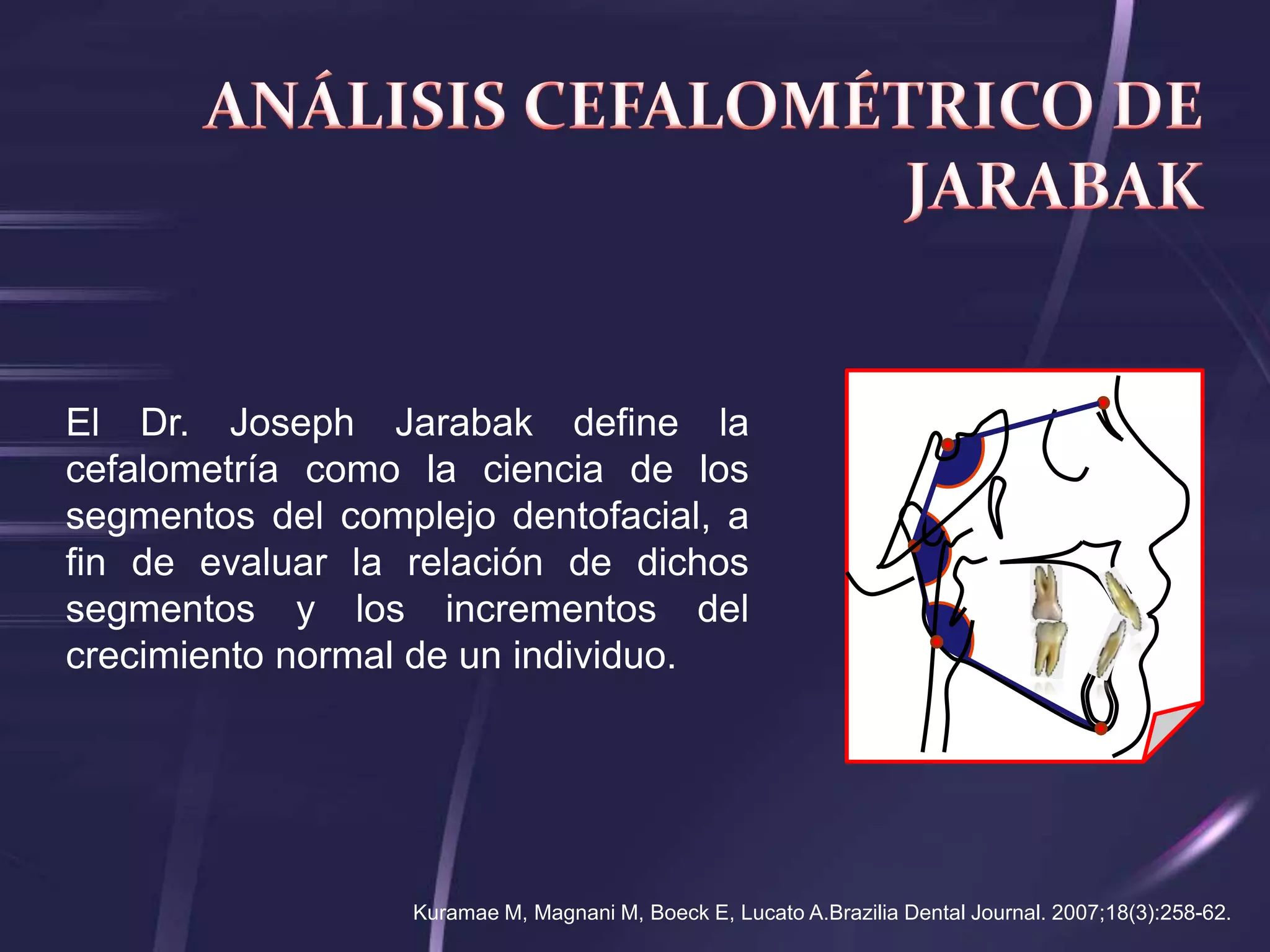 Cefalometria Björk Jarabak | PPTX