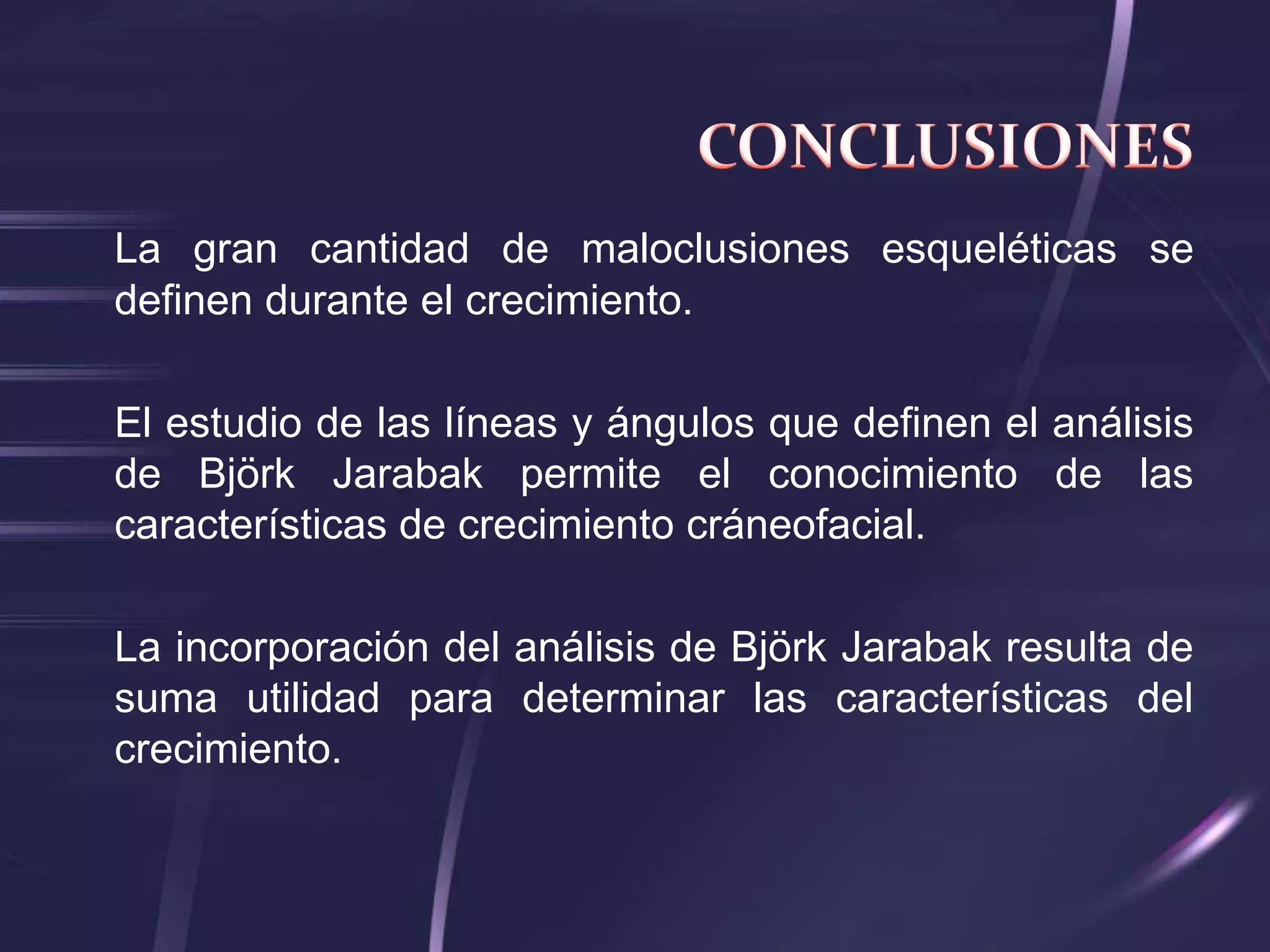 Cefalometria Björk Jarabak | PPTX