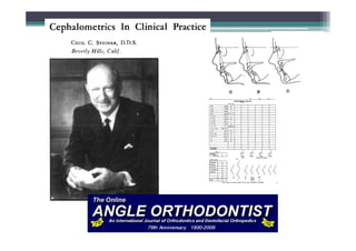Cefalometria De Steiner | PDF