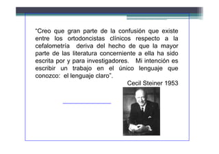 Cefalometria De Steiner | PDF