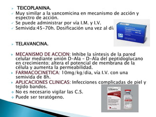 Cefalosporinas cefamicinas | PPT