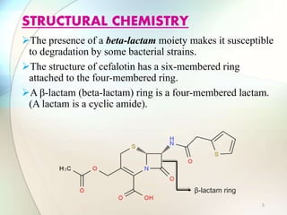 Cefalotin ppt | PPTX