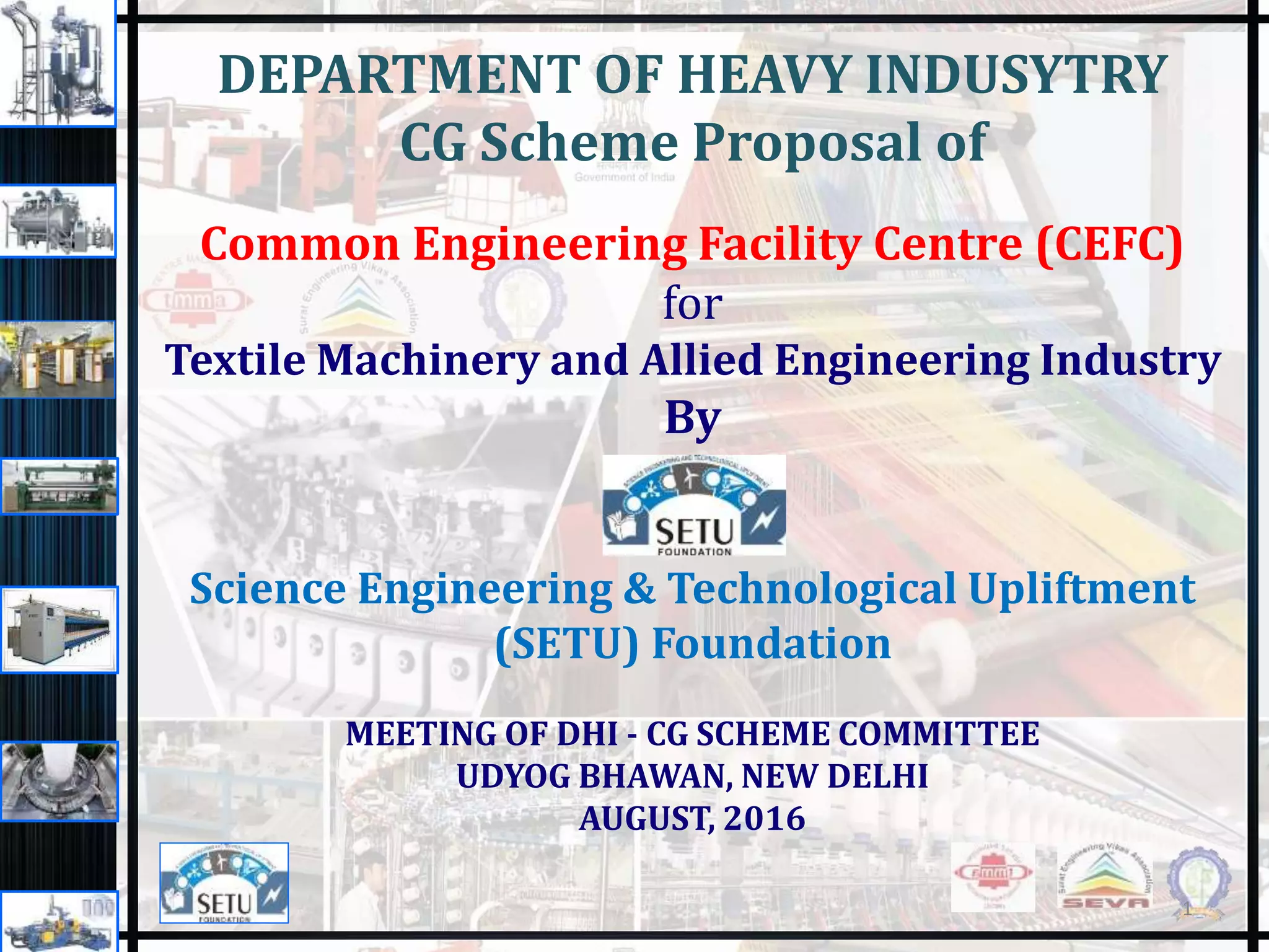 Common Engineering Facilities Centre (CEFC) | PPTX