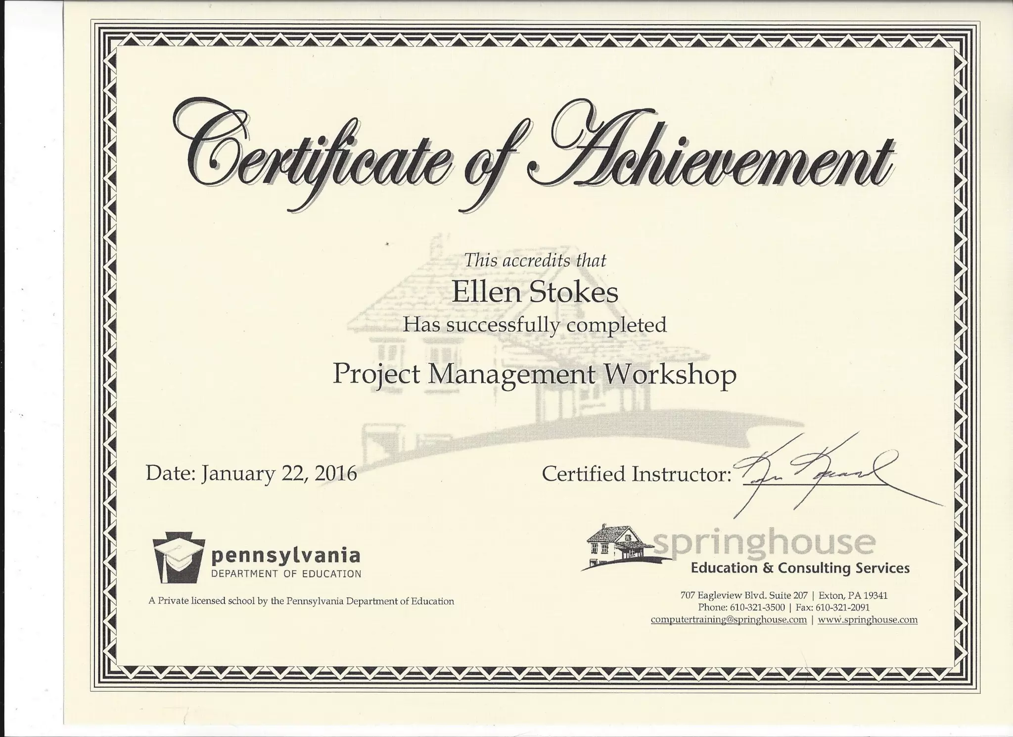 Project Management Workshop | PDF