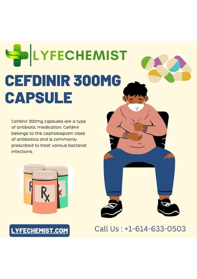 Empower Your Health Journey: Insights into Cefdinir 300mg Capsule | PDF