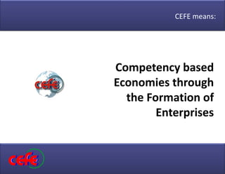 Personal Entrepreneurial Characteristics (PECs) CEFE Methodology | PPT