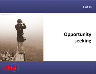 Personal Entrepreneurial Characteristics (PECs) CEFE Methodology | PPT