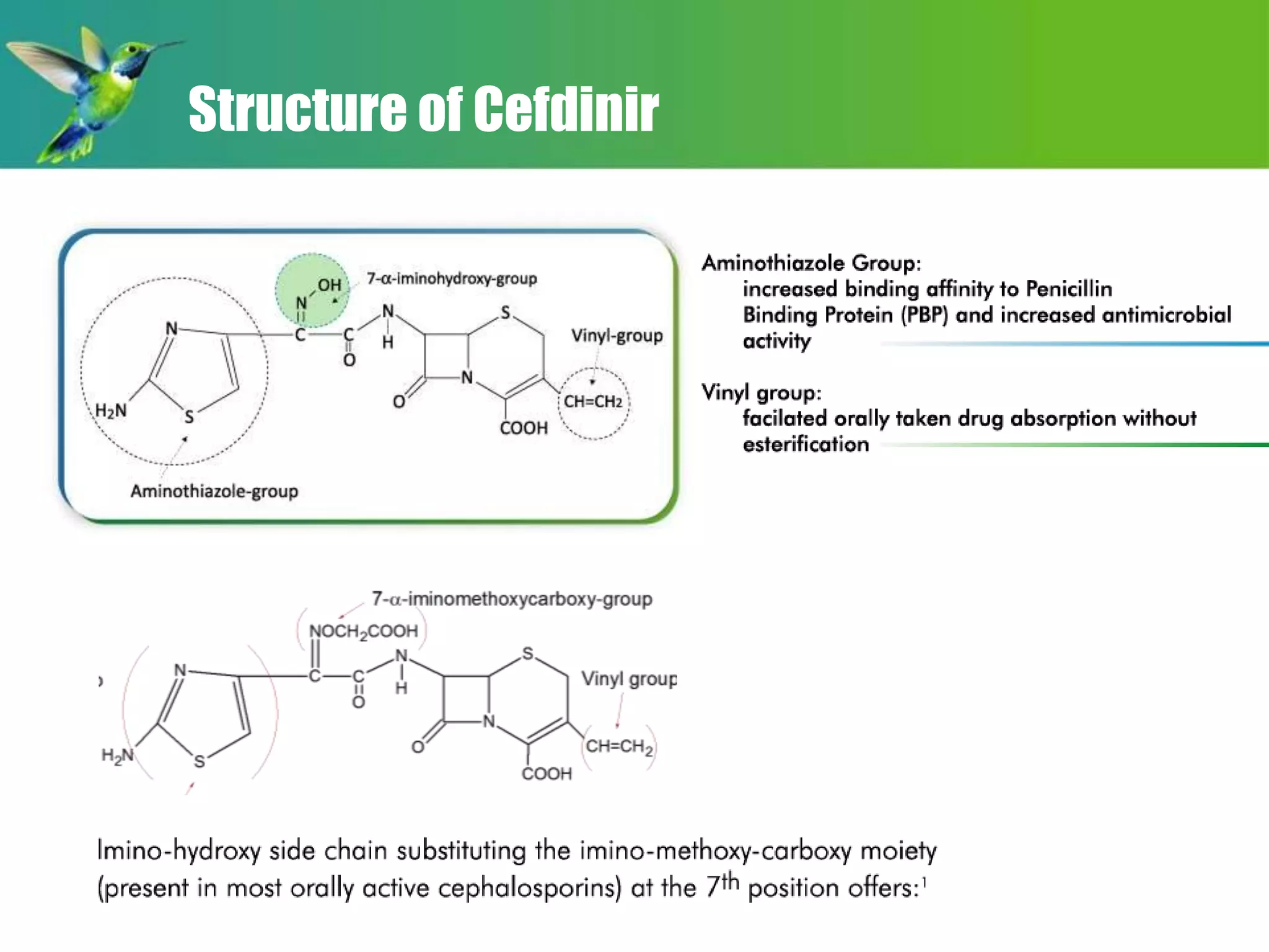 Cefexta (Cefdinir) an extended spectrum antibiotic | PPTX