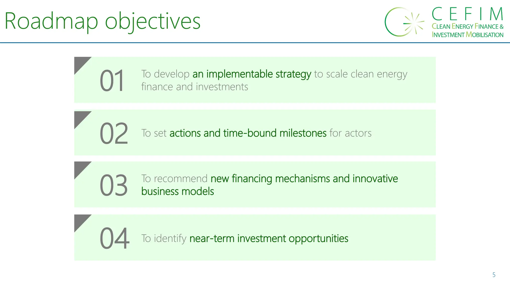 Clean Energy Finance and Investment Roadmap of Thailand: background ...