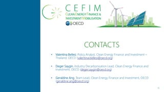 Clean Energy Finance and Investment Roadmap of Thailand: background ...