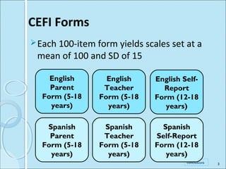 Dr. Naglieri's CEFI Presentation Preview | PPT