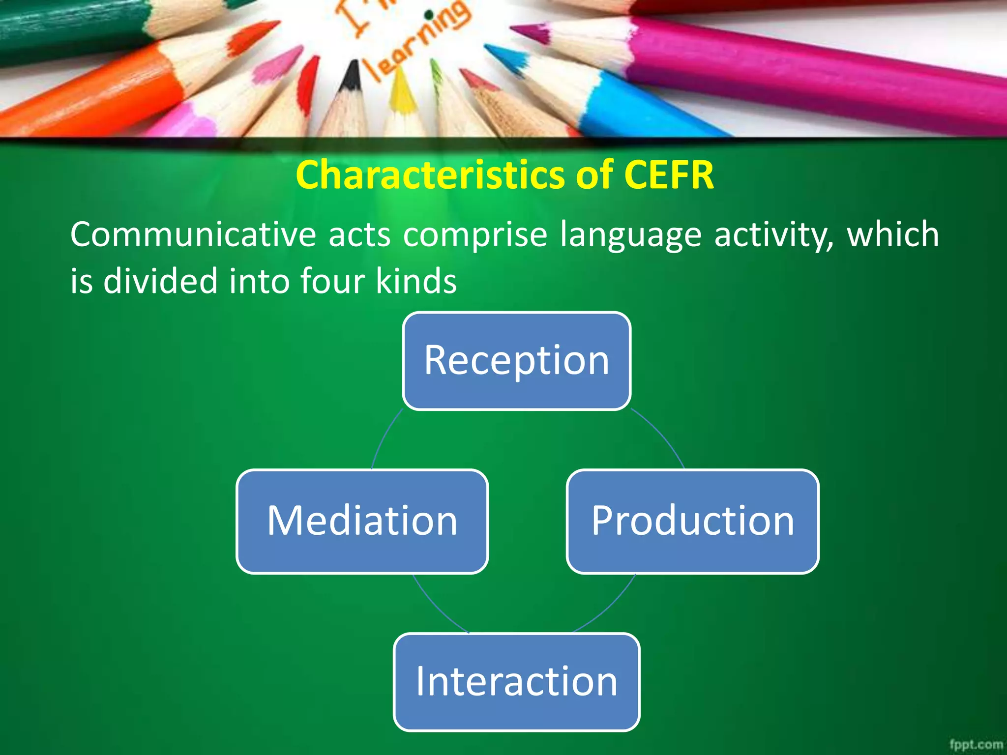 CEFR Common European Framework of Reference for Languages | PPTX