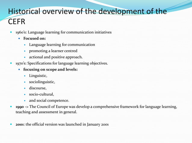 Common European Framework of Reference for Languages | PDF | Education