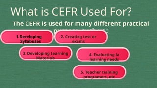 CEFR and the standar of english skill.pptx
