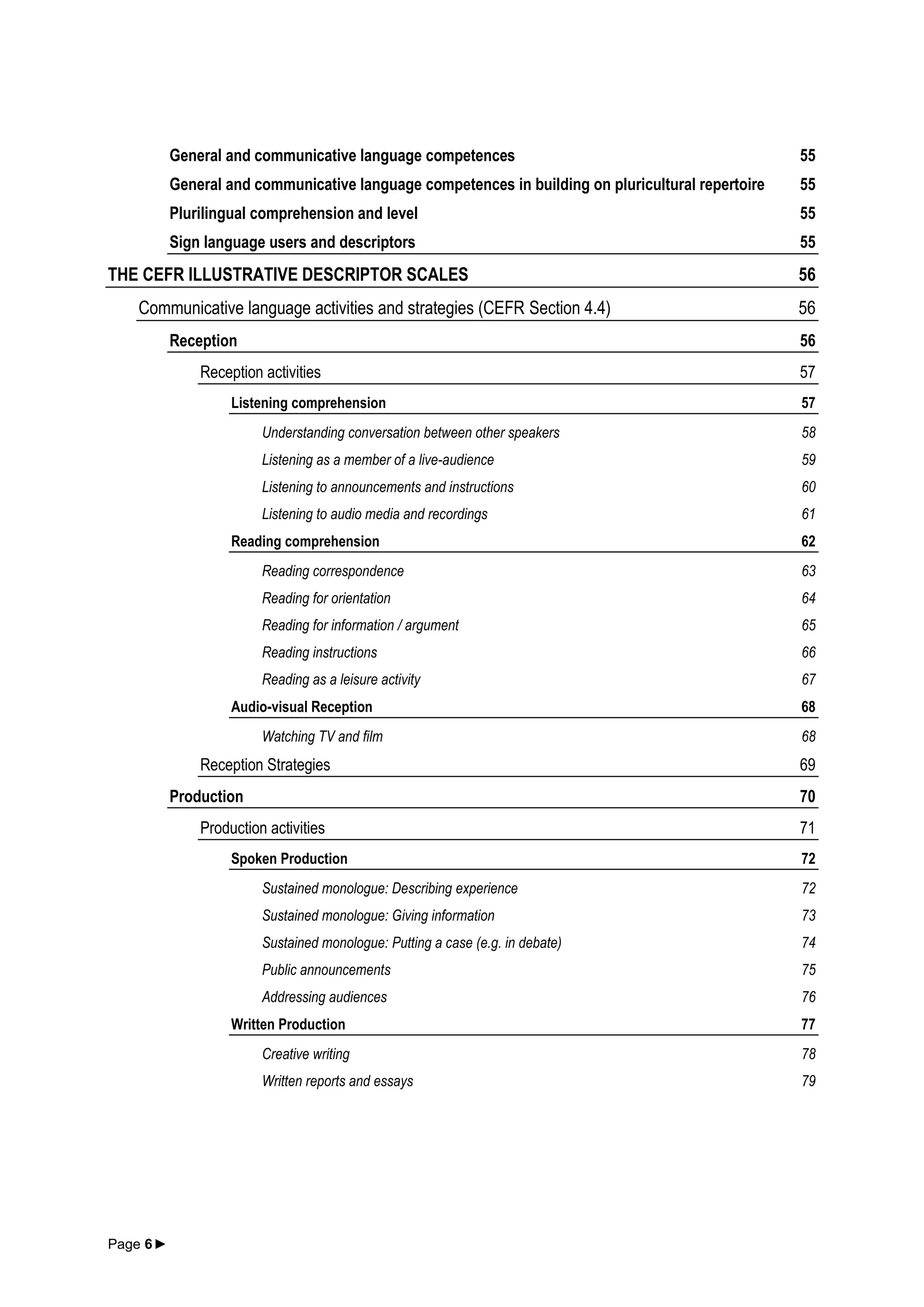 THE New CEFR Companion Volume with New Descriptors | PDF