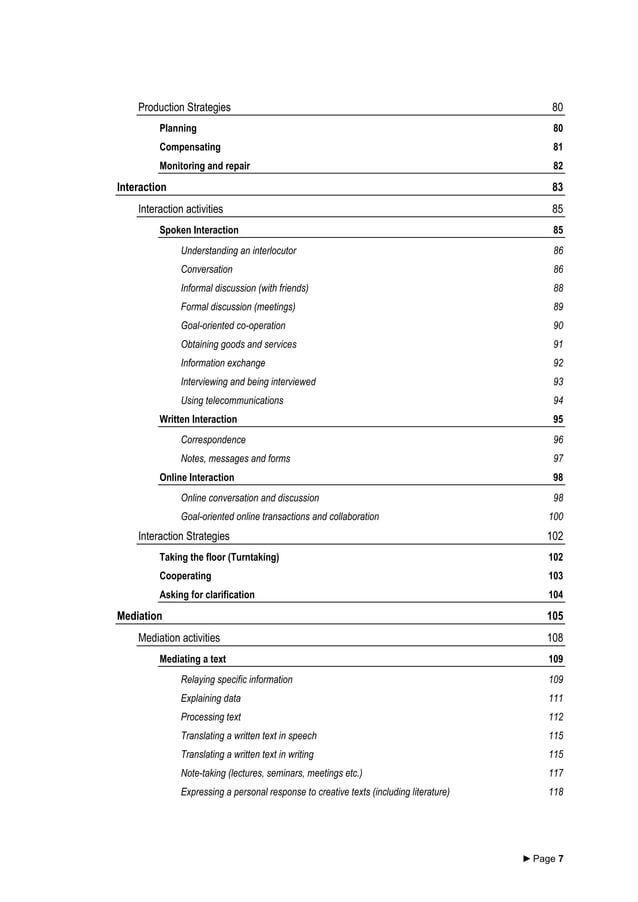 THE New CEFR Companion Volume with New Descriptors | PDF