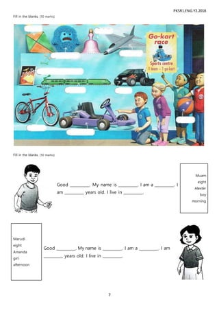 Cefr BI year 2 SK | PDF