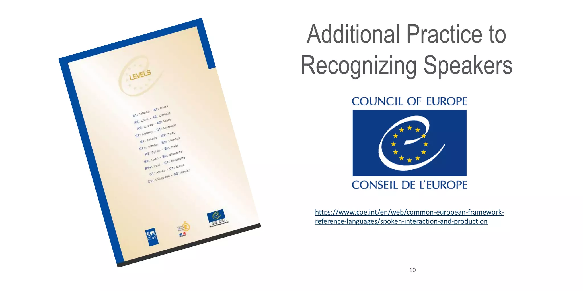 CEFR information and levels | PPTX