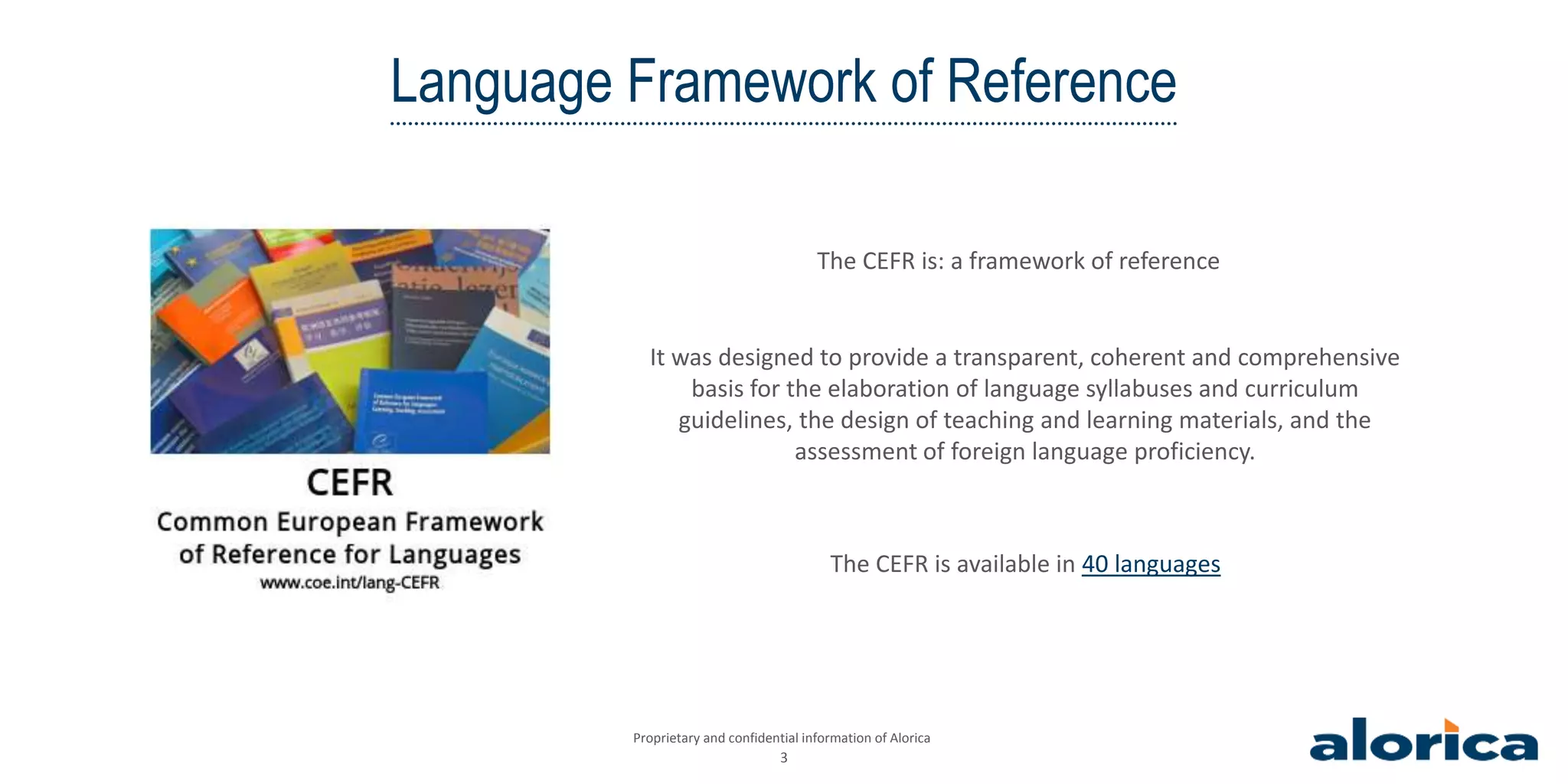 CEFR information and levels | PPTX