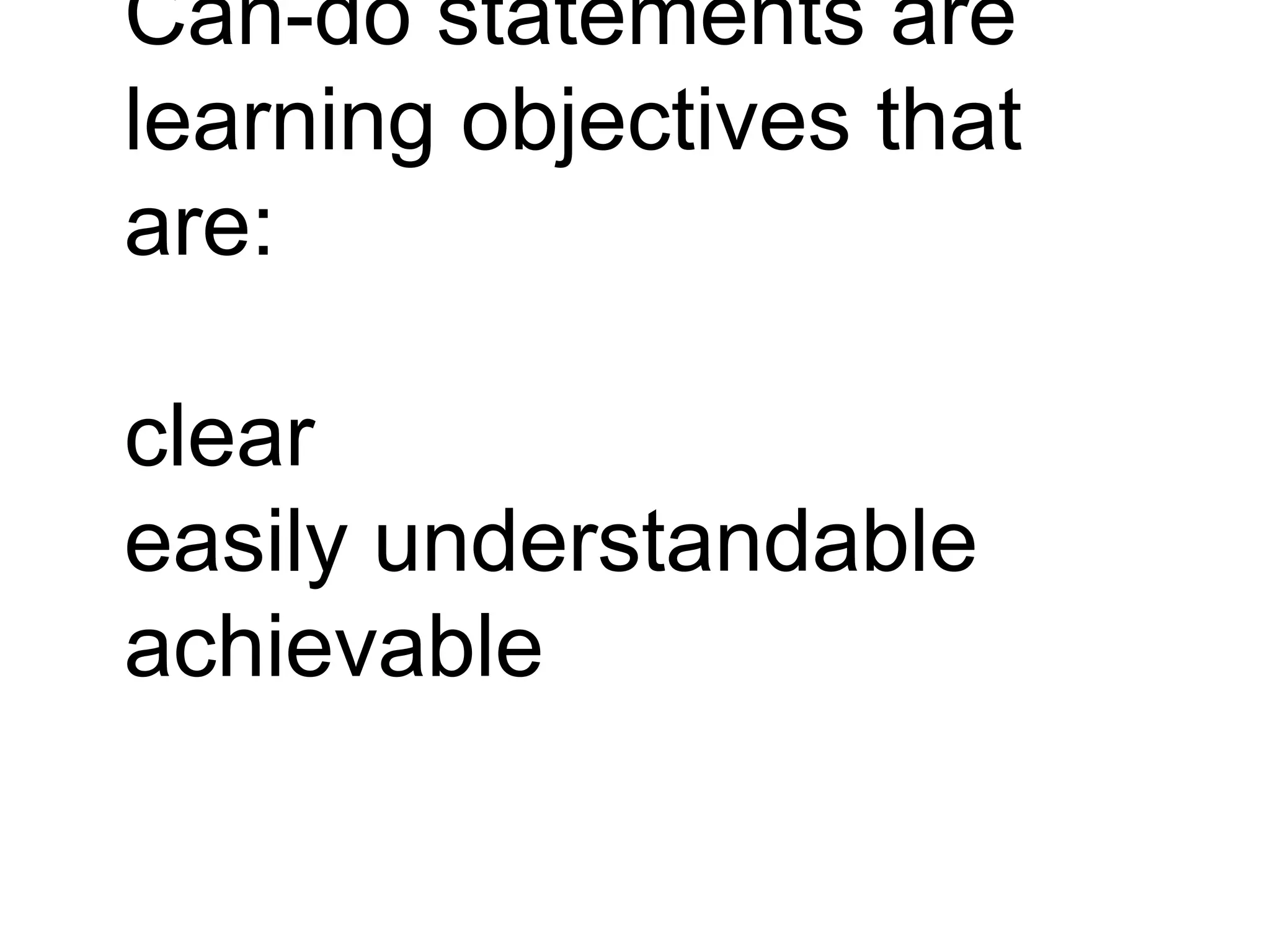 CEFR: putting the grammar back into can-do statements | PPTX