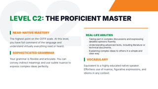 Mastering Language Proficiency: A Complete CEFR Guide for Learners | PDF
