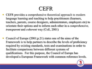 !!cefr presentation-new.ppt | Education