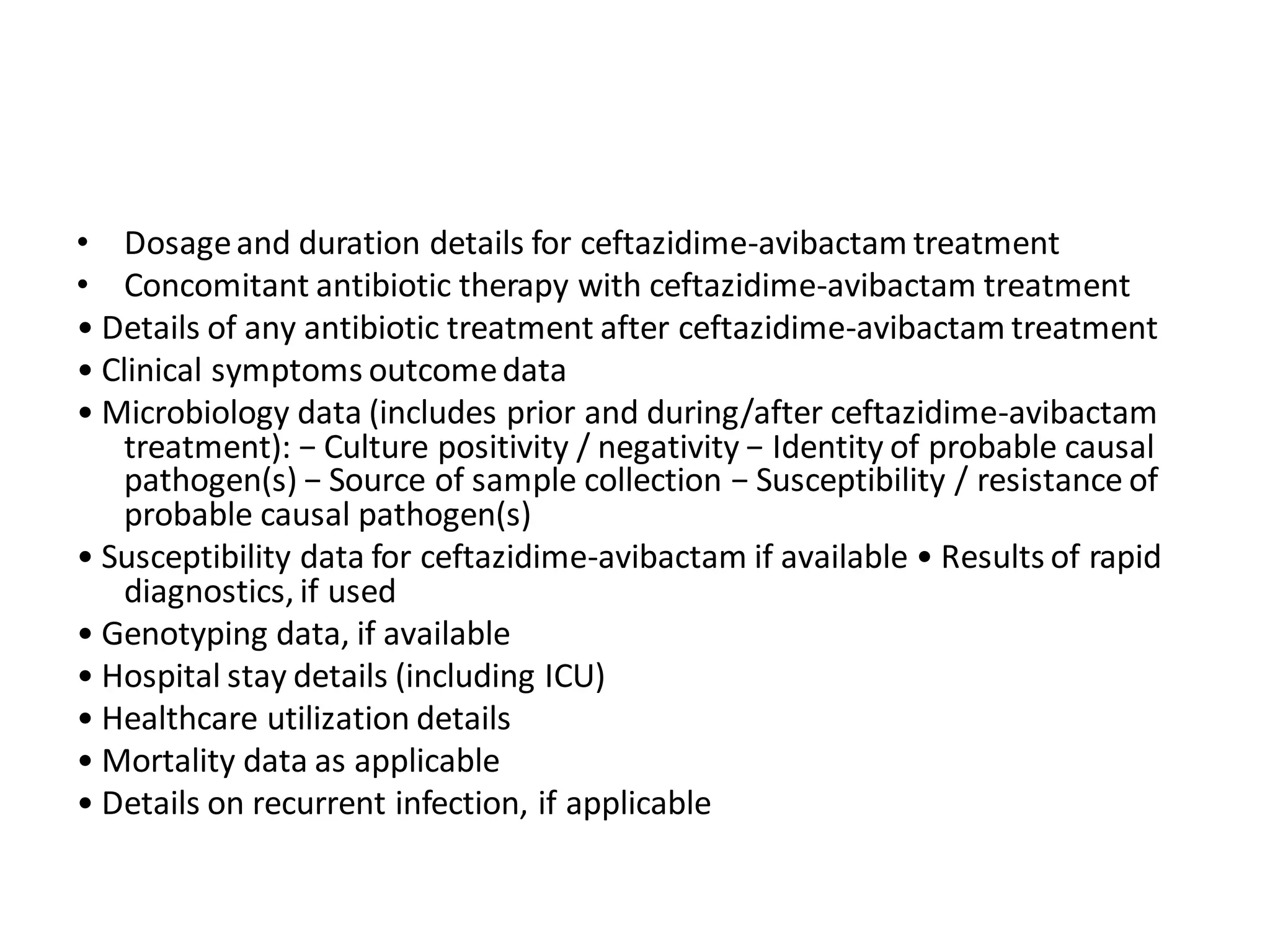 Ceftazidime-avibactam for treatment of urosepsis and intra-abdominal ...