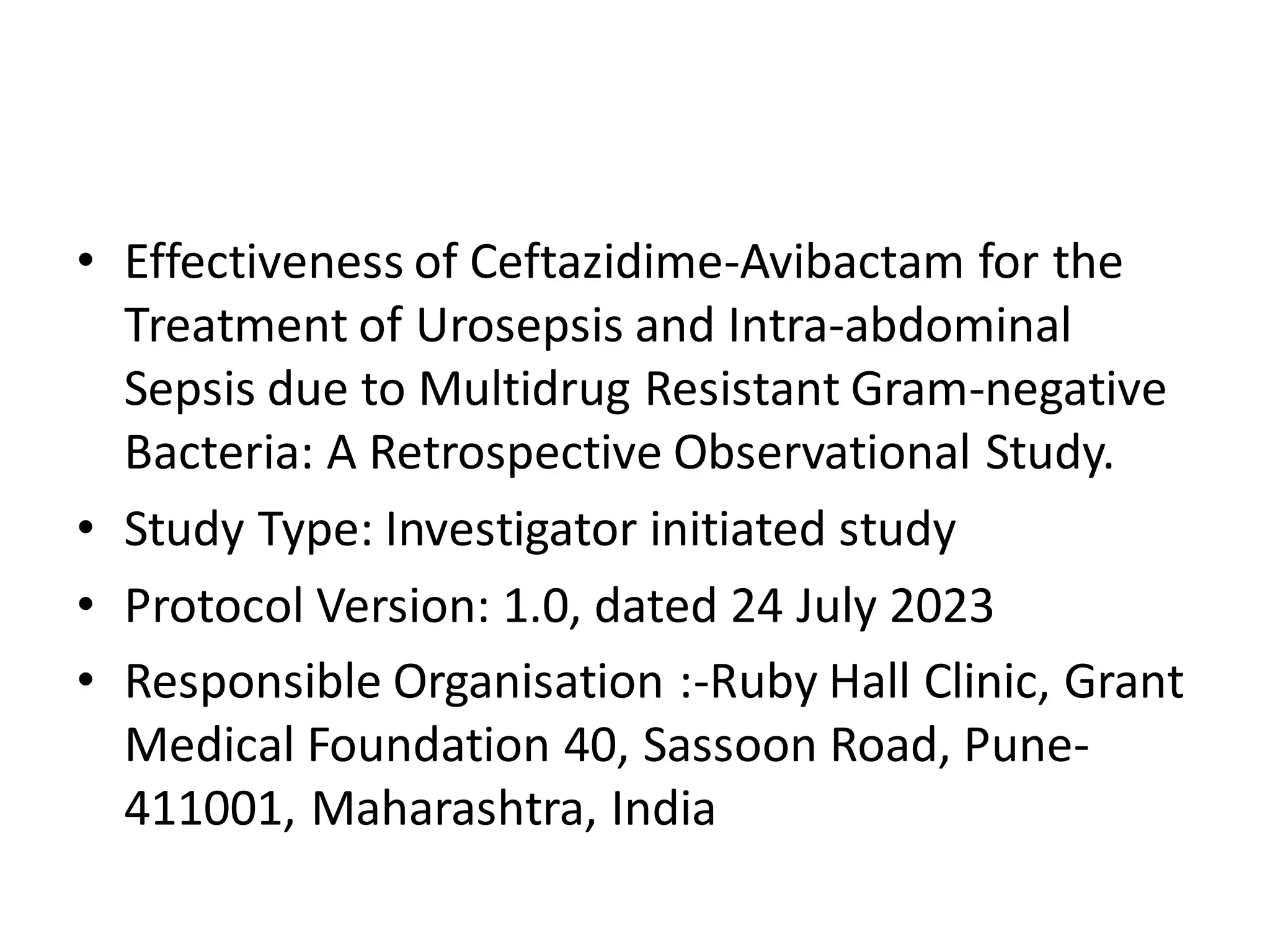 Ceftazidime-avibactam for treatment of urosepsis and intra-abdominal sepsis ppt.pdf