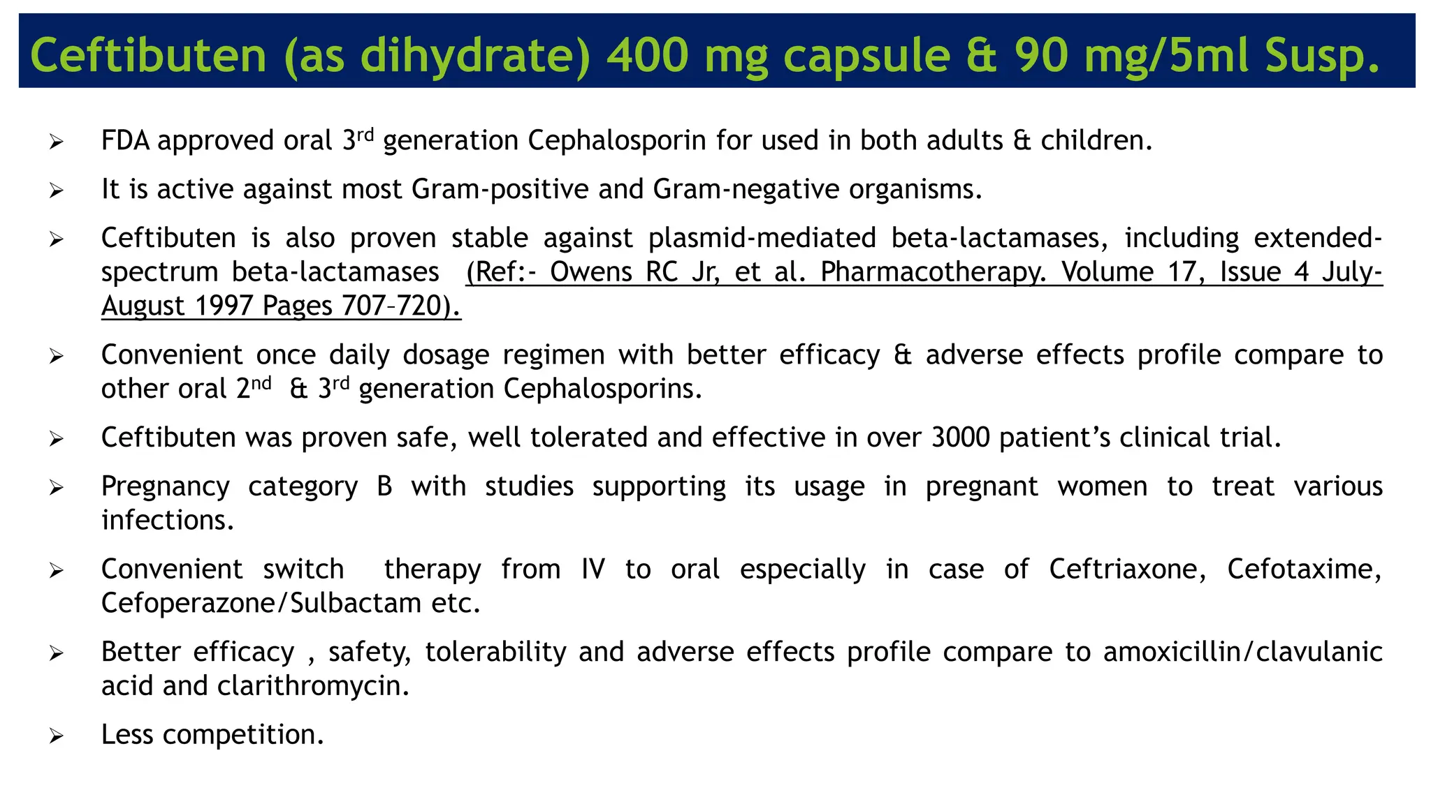 Ceftibuten and Cefpodoxime brief over view.pdf