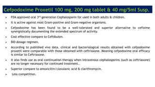 Ceftibuten and Cefpodoxime brief over view.pdf | Infectious Diseases ...