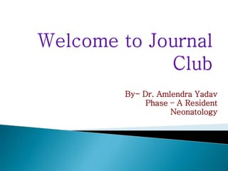 Journal Club Powerpoint Template