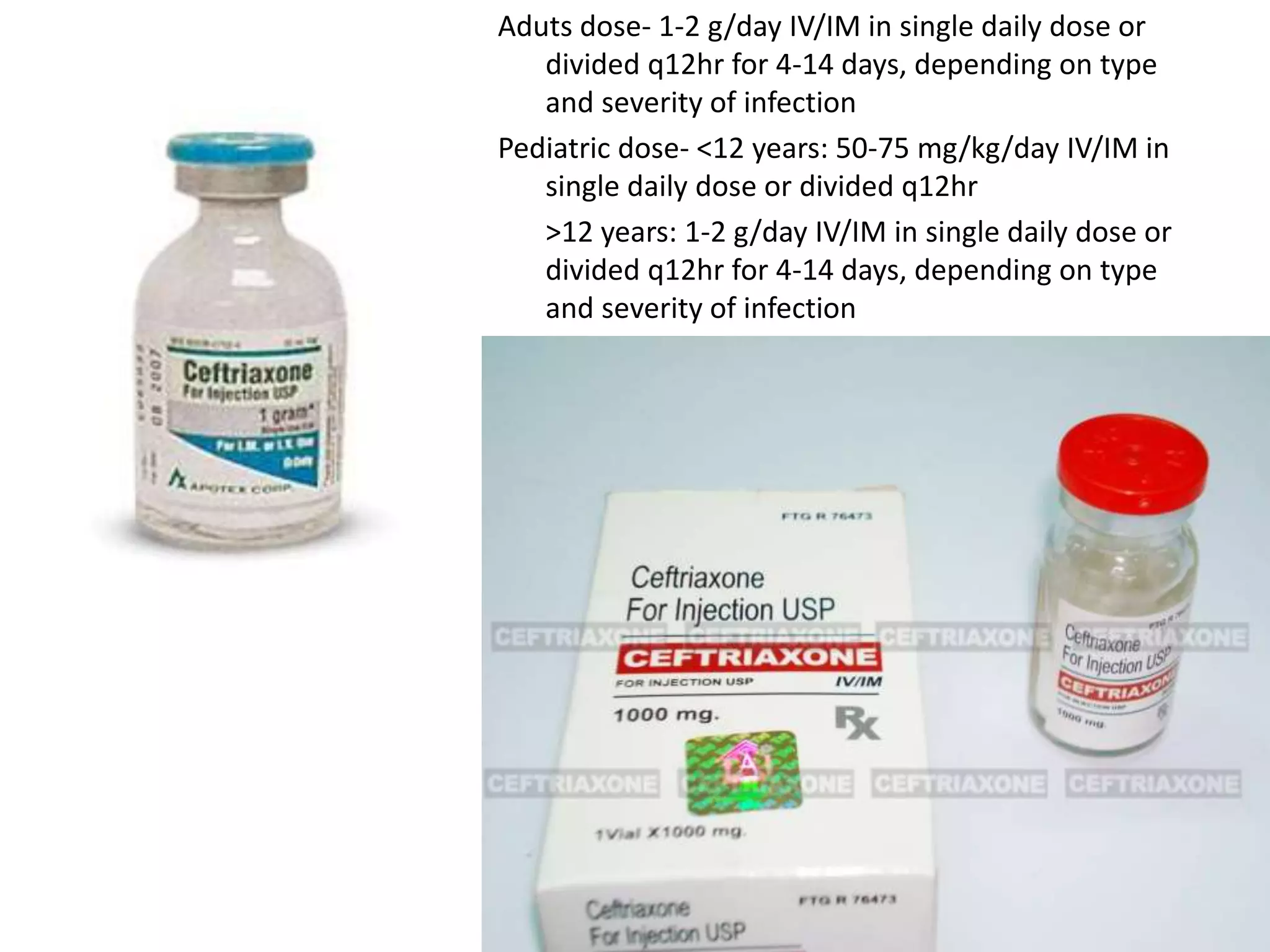 Ceftriaxone(osteomyelitis) | PPTX