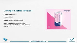 Ceftriaxone & Sulbactam Injection & Ringer Lactate Infusions ...