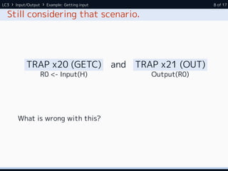 LC3 Assembly: Reading Strings | PDF